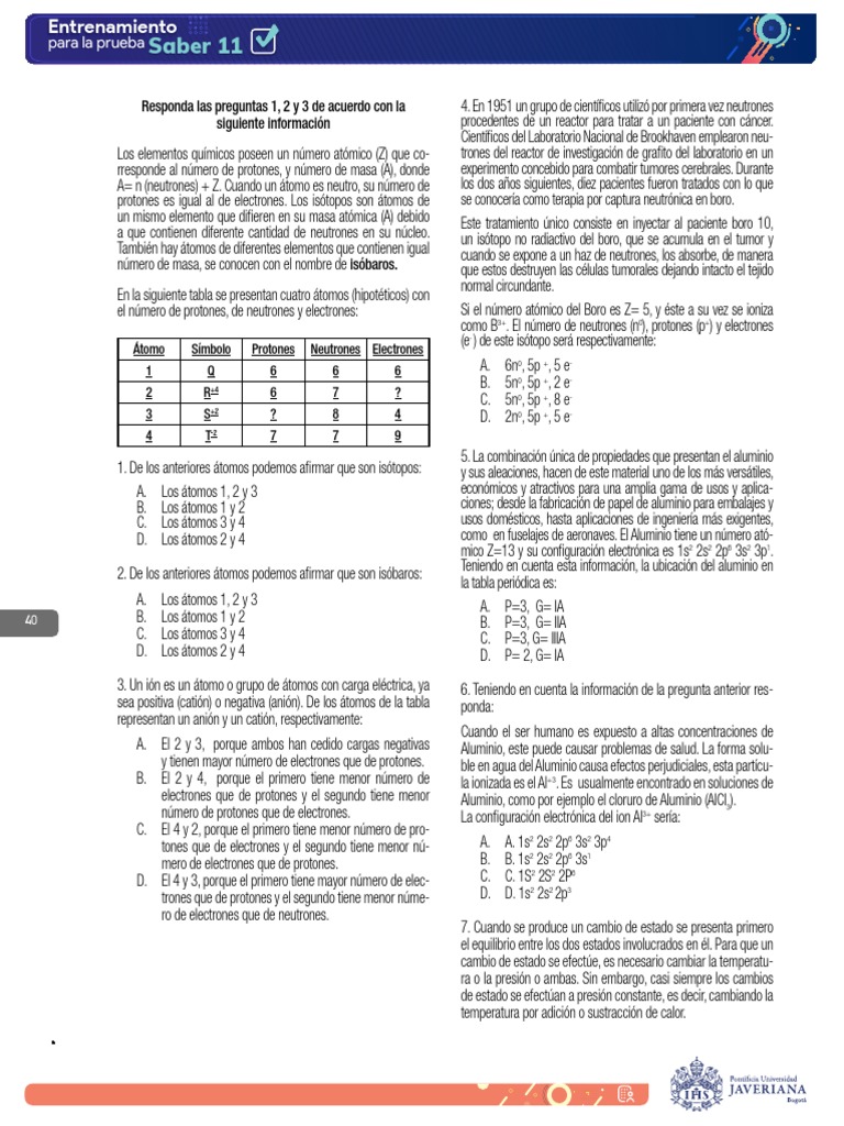 Quimica 11 | PDF