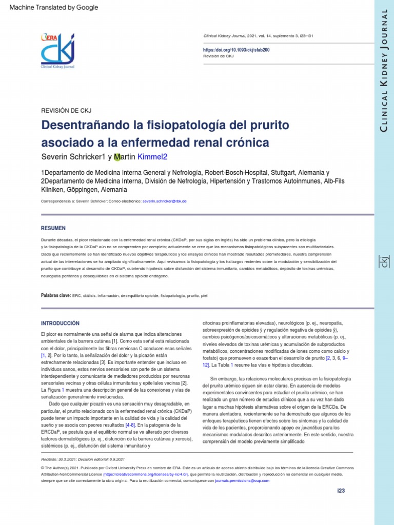 Unravelling The Pathophysiology of Chronic Kidney Disease-Associated ... Unravelling The Pathophysiology of Chronic Kidney Disease-Associated ...