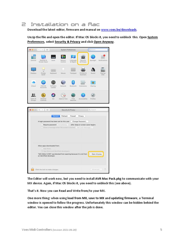 Installation Guide - Mac | PDF