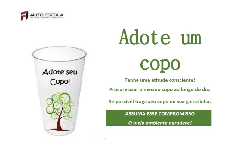 Adote um copo | PDF