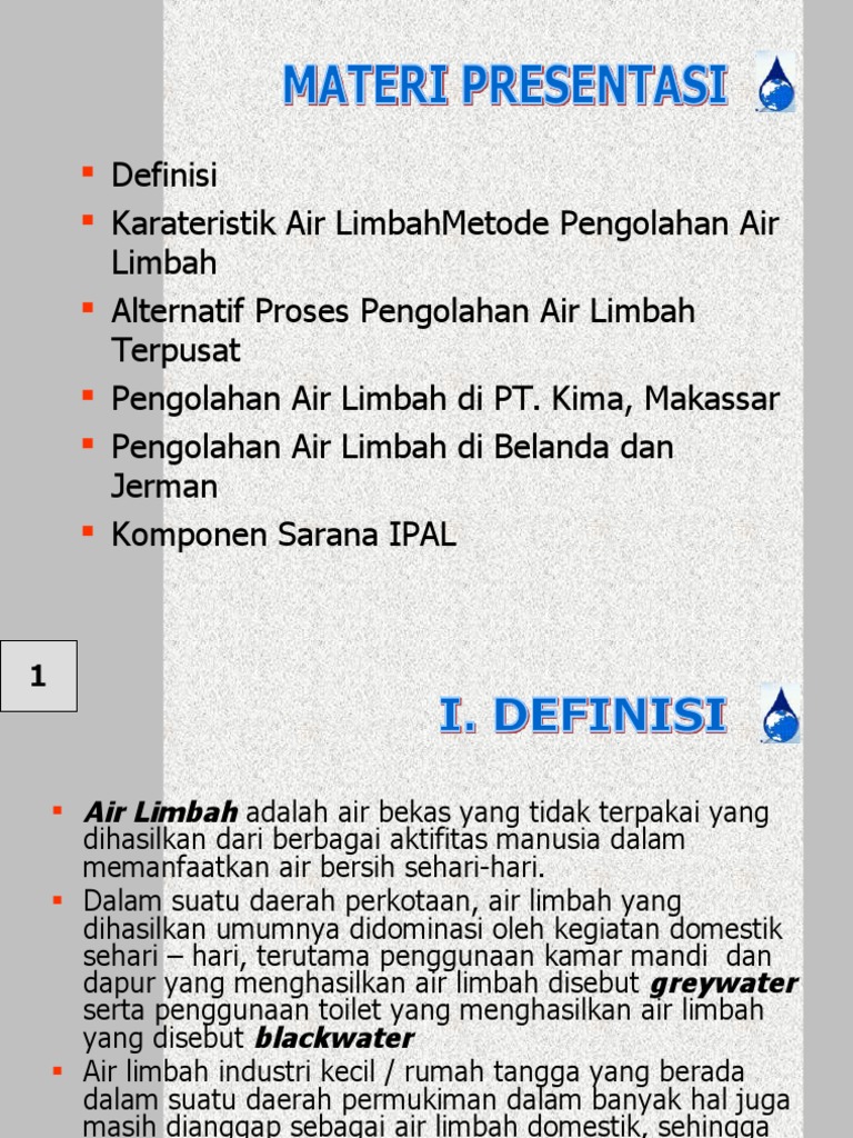 Limbah Cair | PDF