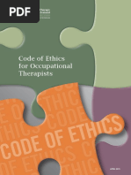 RCOT Professional Standards For OT Practice Conduct and Ethics v3 | PDF ...