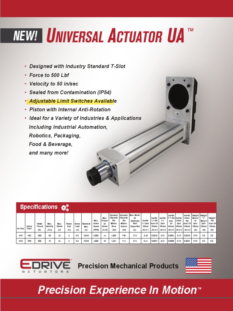 FB6066 UA Product Brochure - 1 | PDF | Screw | Mechanics