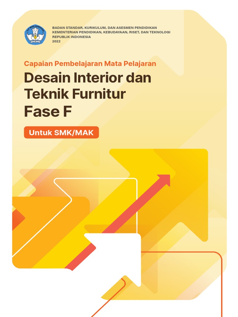 CP Mata Pelajaran Desain Interior Dan Teknik Furnitur | PDF