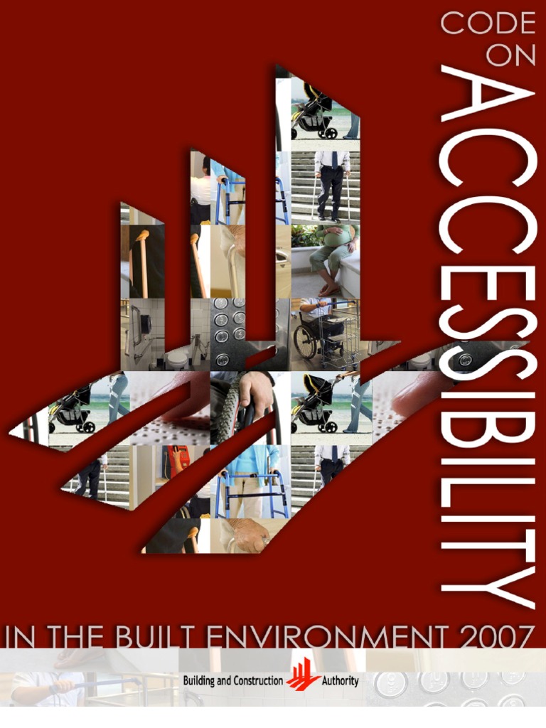Accessibility Code 2007 - BCA Singapore | PDF | Accessibility | Wheelchair