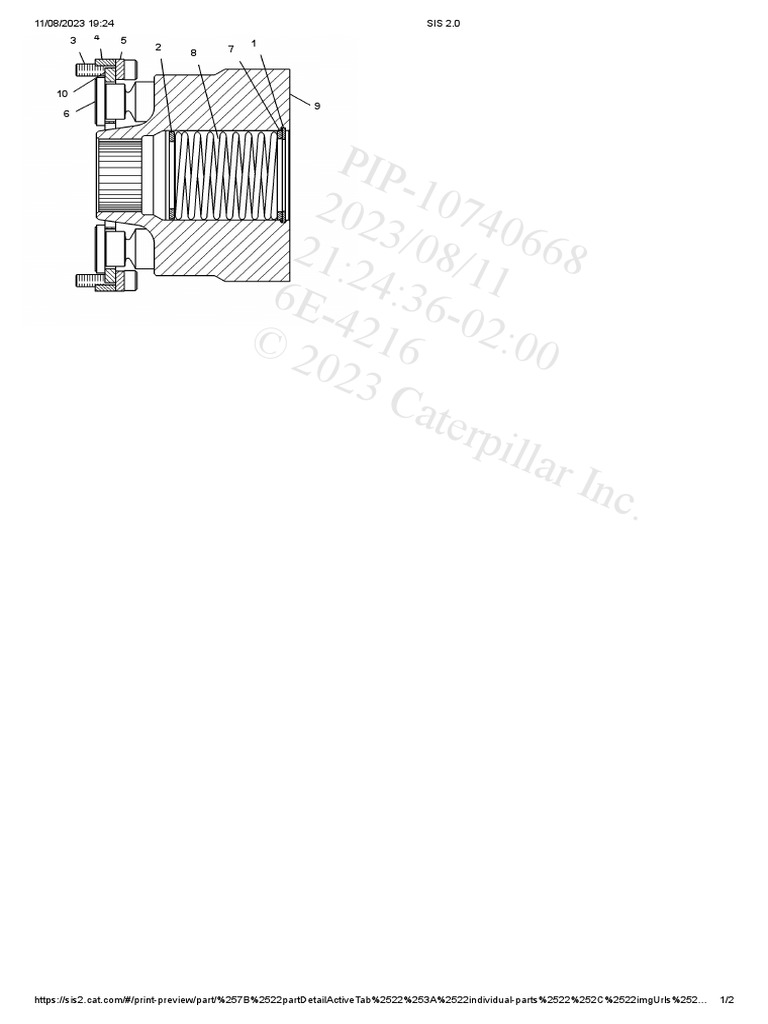 Rotating GP Piston | PDF