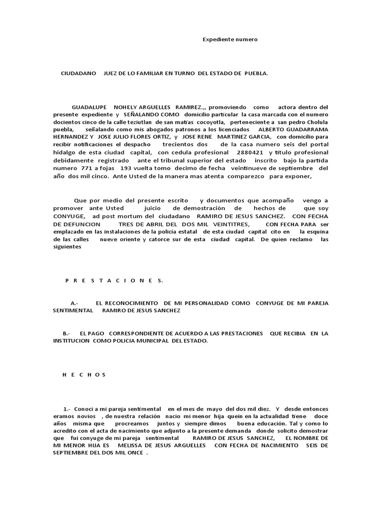 CONYUGE | PDF