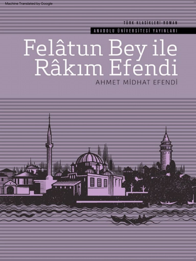 Felatun Bey Rakim Efendi Lehçe | PDF