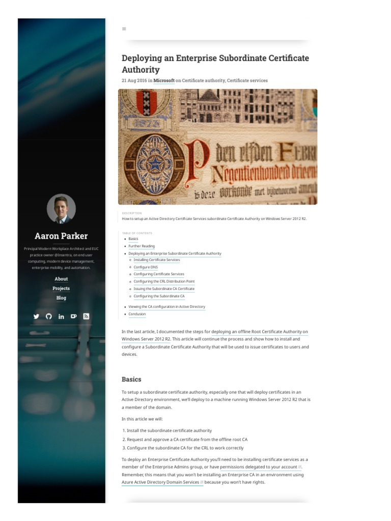 Stealthpuppy Com Deploy Enterprise Subordinate Certificate Authority 1 ...