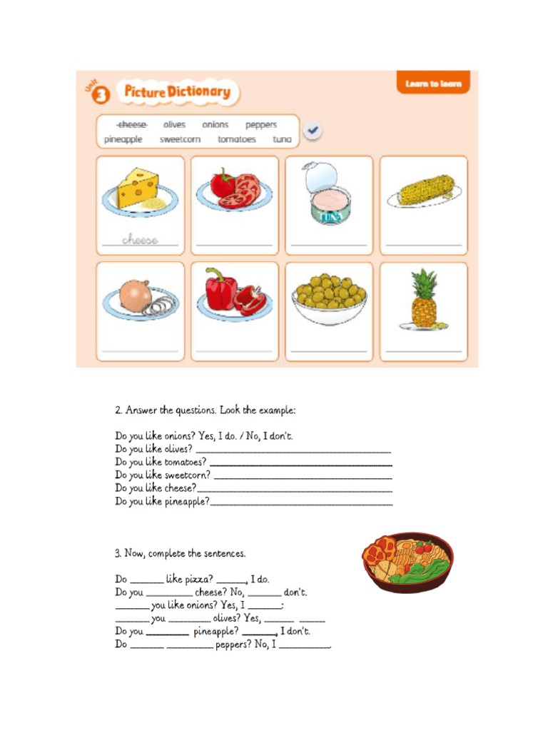 Worksheet Unit 3 | PDF
