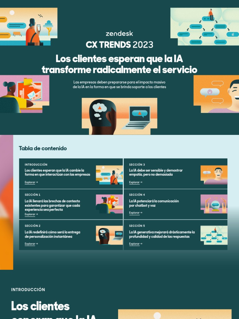 CX Trends 2023 AI Report-LA-Spanish | PDF