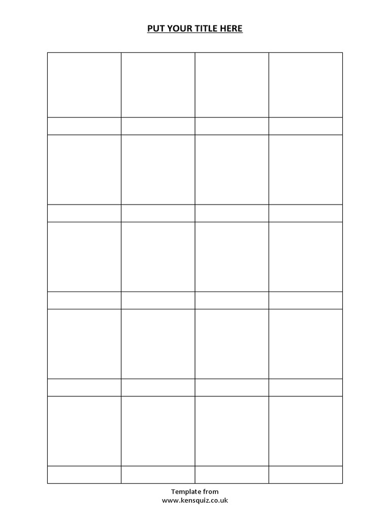 20 Pix Template | PDF