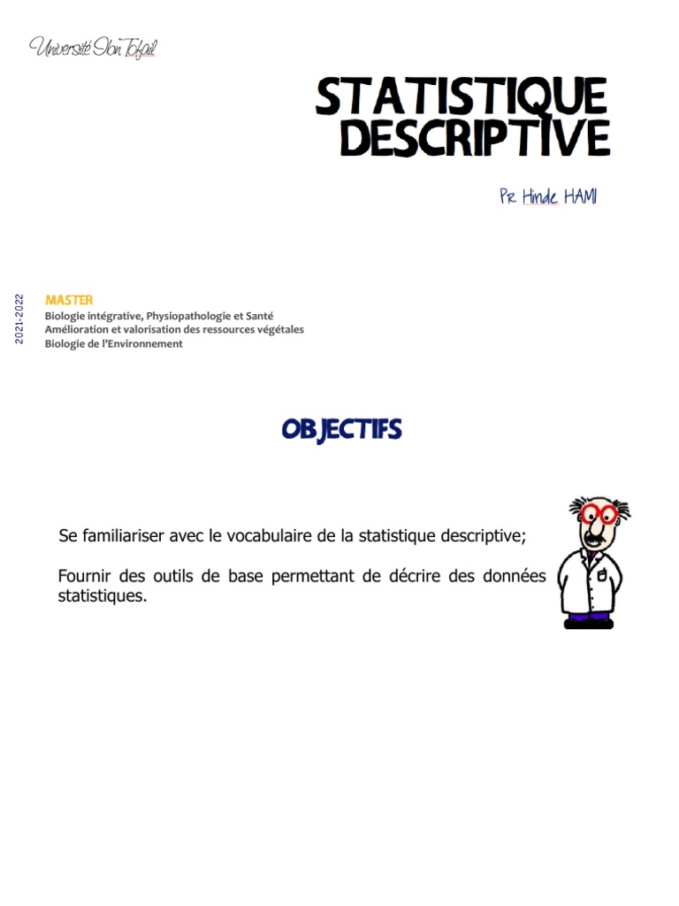 1 - Statistique Descriptive | PDF