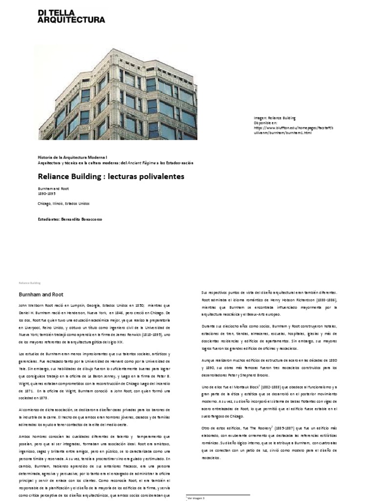 Reliance Building | PDF