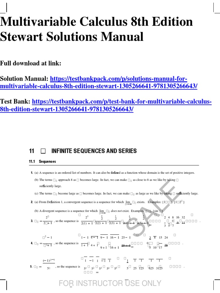 Stewart Multivariable Calculus Solutions | PDF