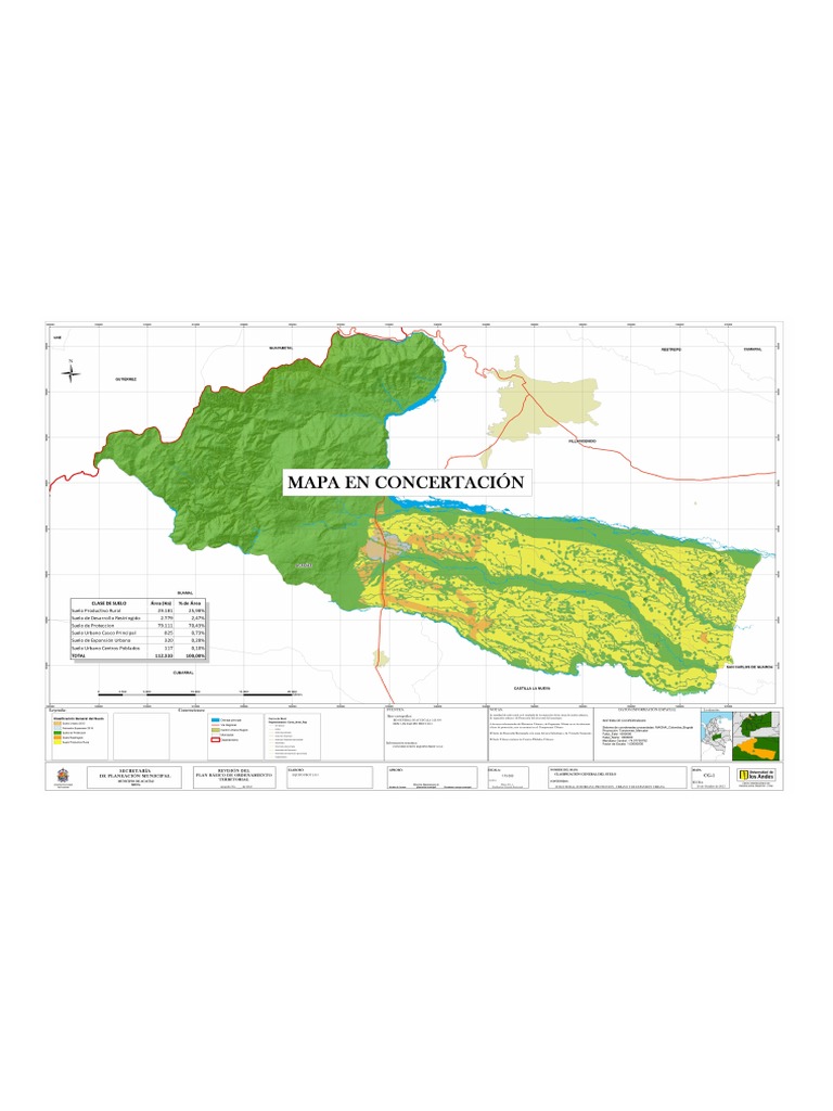 Mapa CG 1 Clasificacion General Suelo | PDF