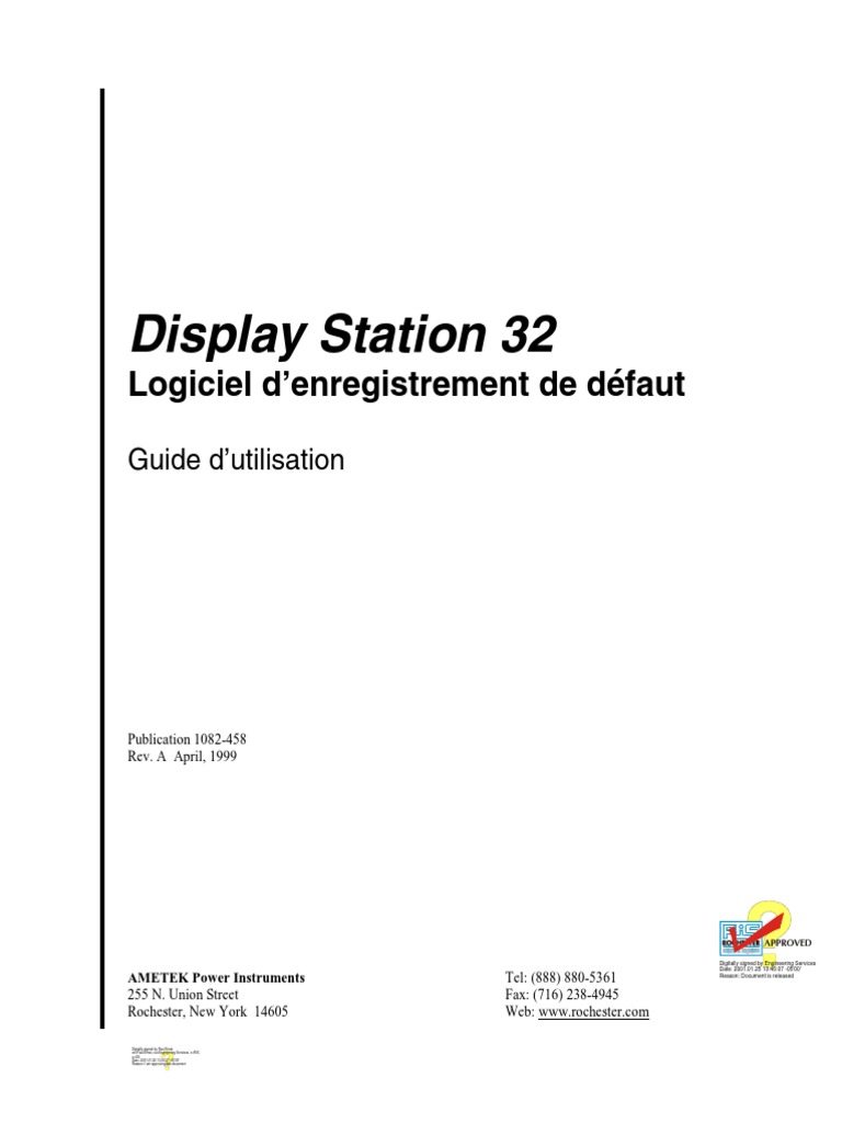 TR100 - Logiciel DS32 | PDF | Affaires