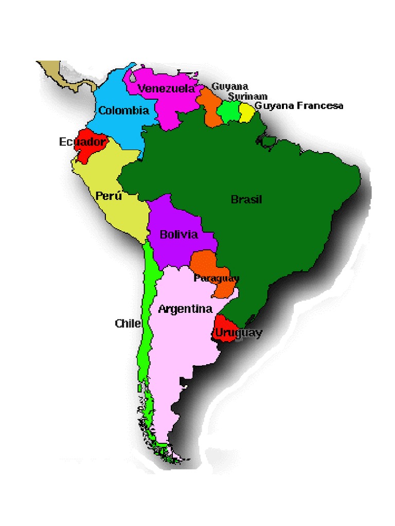 Mapa de America Del Sur | PDF