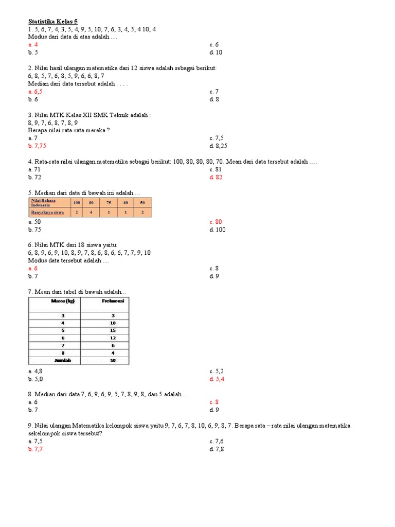 Statistika 3 | PDF
