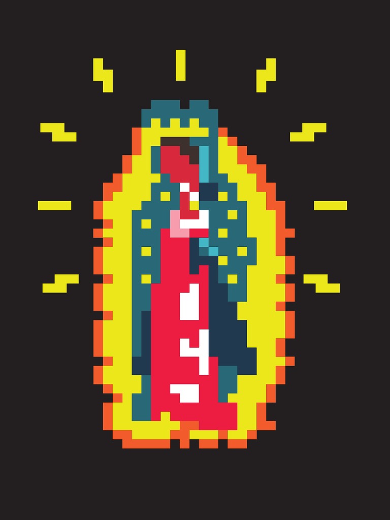 Virgen de Guadalupe Pixel | PDF