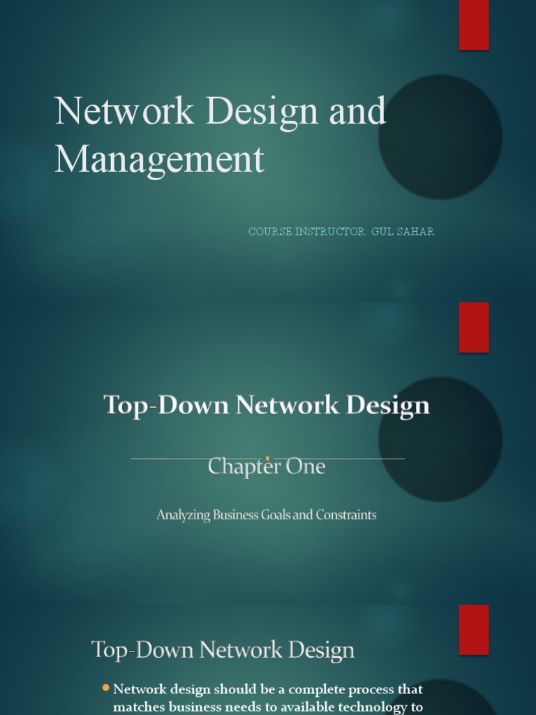 Lecture 3 Top-Down-Network-Design | PDF