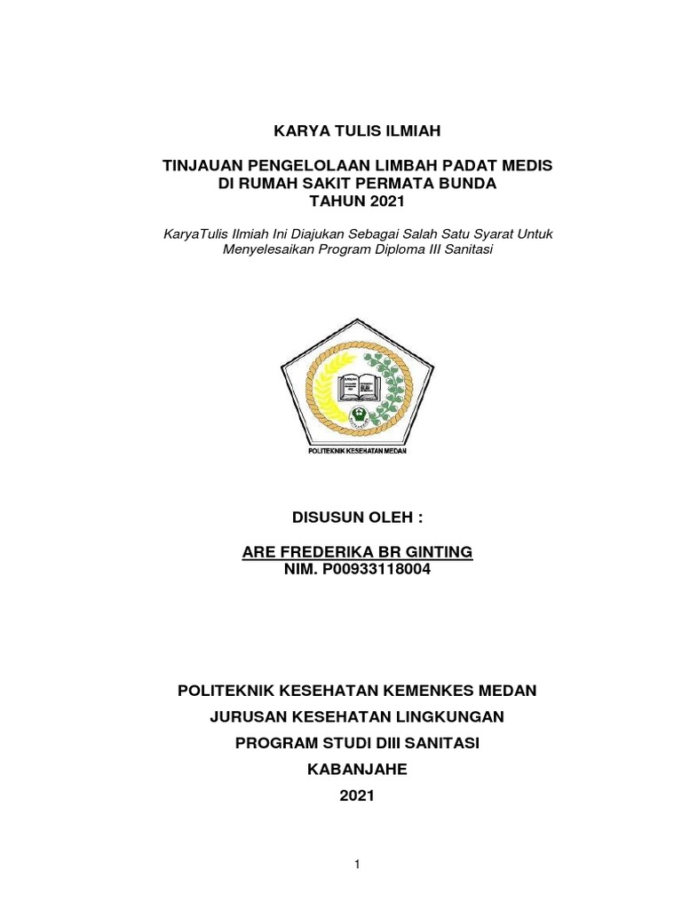 Kti Are F Ginting | PDF | Sains & Matematika