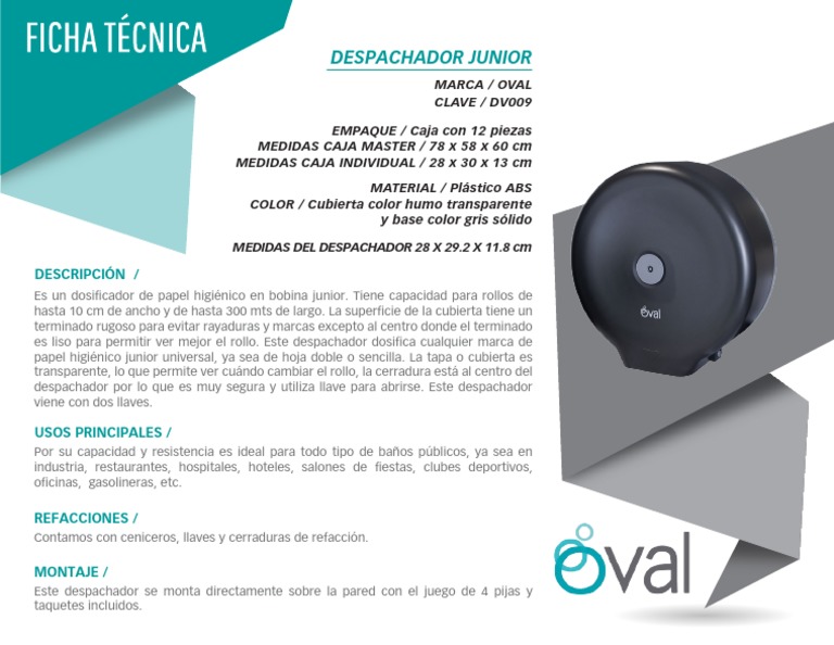 DV009 Ficha Tecnica Oval Mexico | PDF