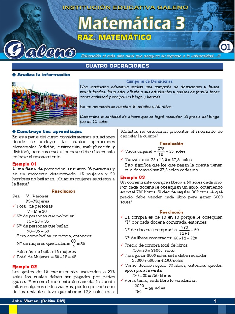 RM3 - 1er Trimestre | PDF