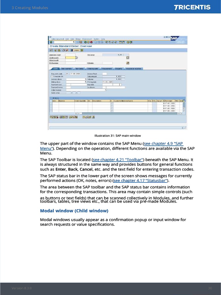 SAP F-30 Module Overview | PDF