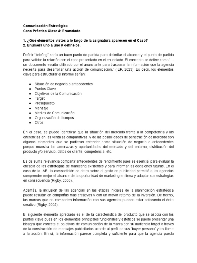 01 M3.U1.T4 - Enunciado - Caso Practico Clase 4 - JAGP | PDF ...