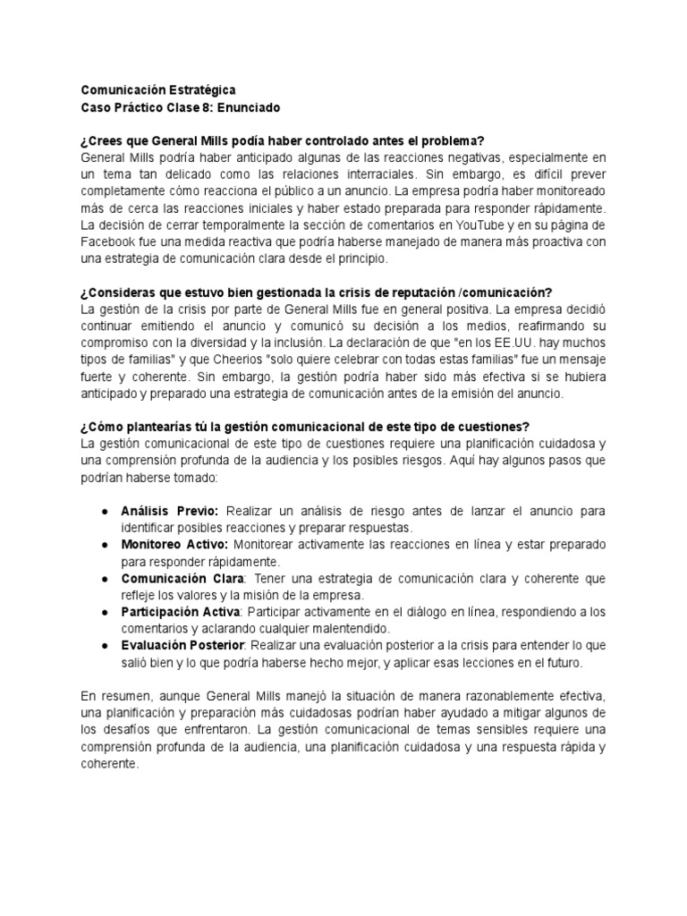 M3.U3.T8 - Enunciado - Caso Practico Clase 8 - JAGP (Draft) | PDF