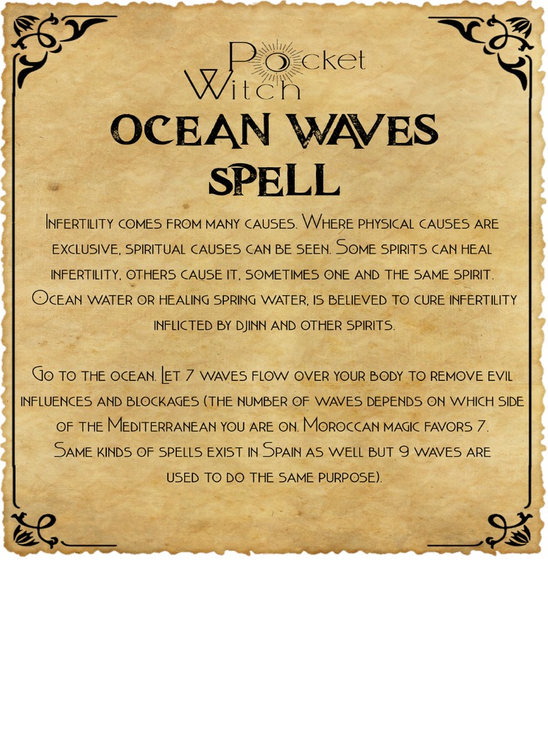sk2GXCyRRixyL0oP3nIR - Ocean - Waves - Spell - PNG 2,550×3,300 Pixels | PDF