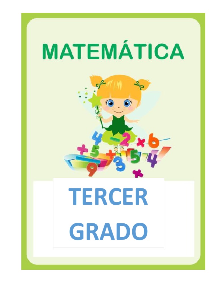 Cuadernillo Compilacion Matemática de Tercer Grado | PDF