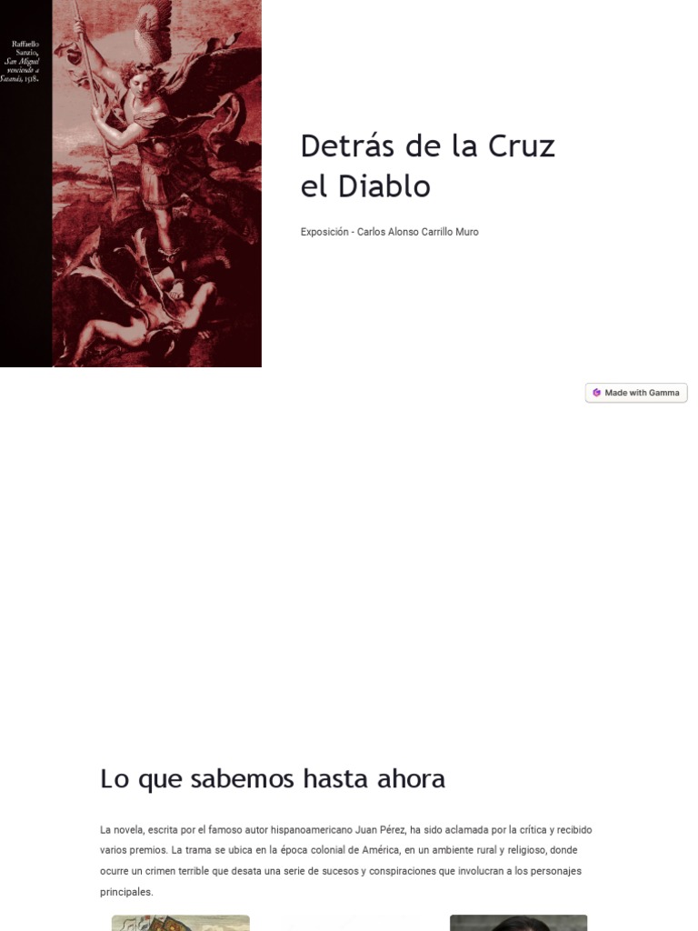Detras de La Cruz El Diablo | PDF | Novelas | Moralidad