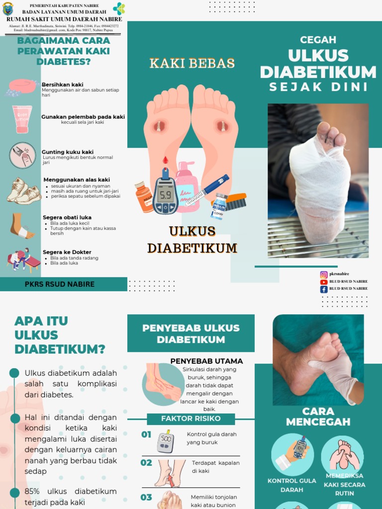 Perawatan Kaki untuk Ulkus Diabetikum | PDF