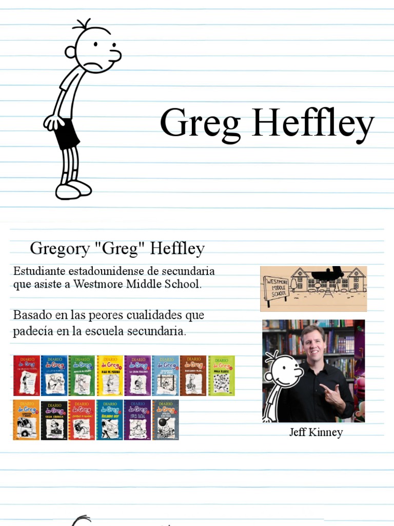 Perfil de Greg Heffley: Apariencia y Personalidad | PDF