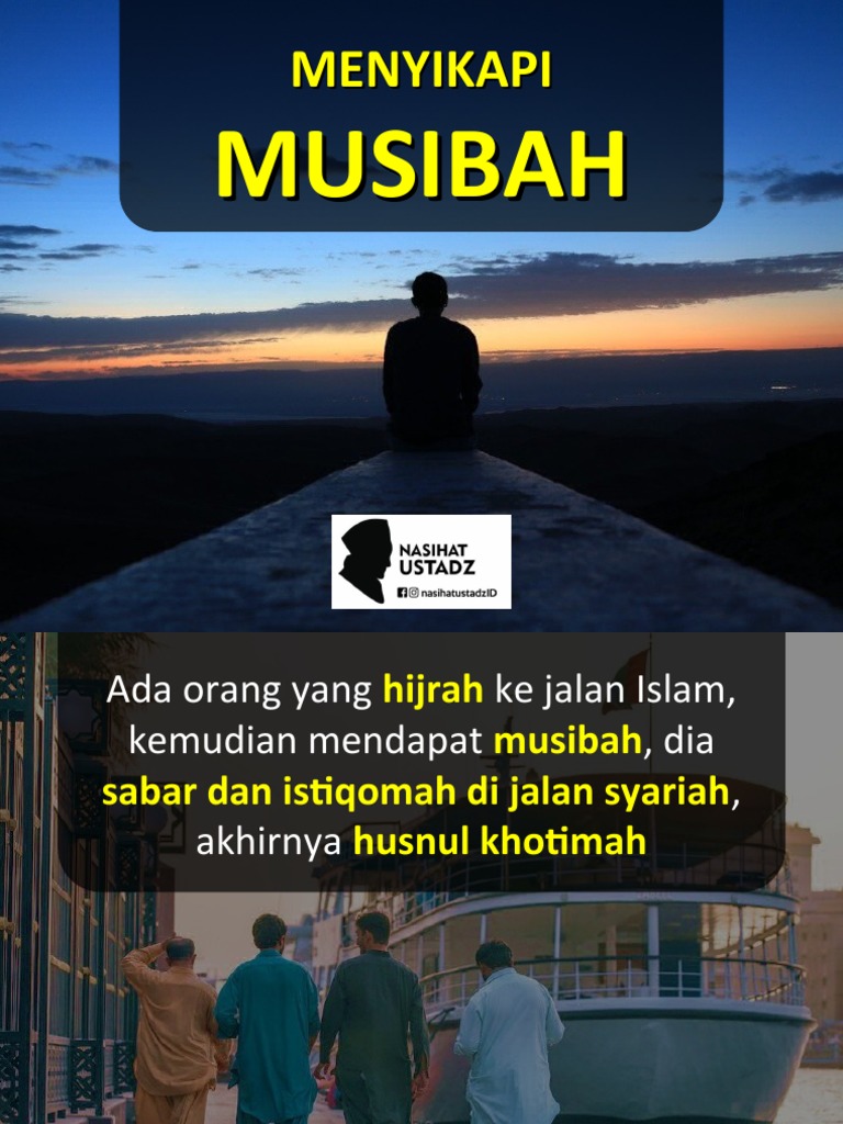 11 Menyikapi Musibah - Nasihat Ustadz | PDF