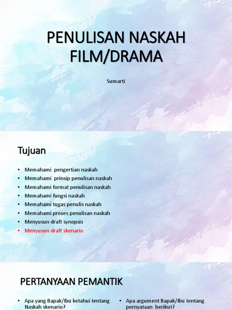 Penulisan Naskah Film | PDF