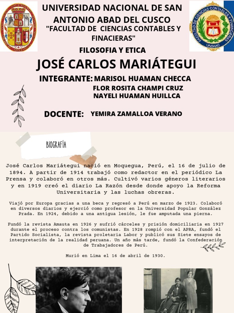 José Carlos Mariategui | PDF