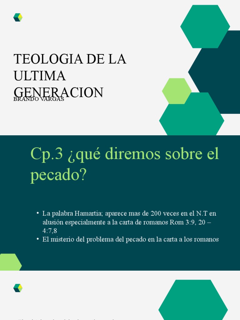 Teología de la Última Generación | PDF | Salvación | Iglesia Adventista ...