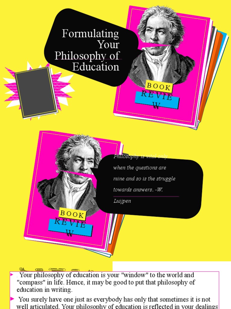 Formulating Your Educational Philosophy | PDF | Philosophy Of Education ...
