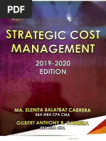 Strategic Cost Management Cabrera | PDF