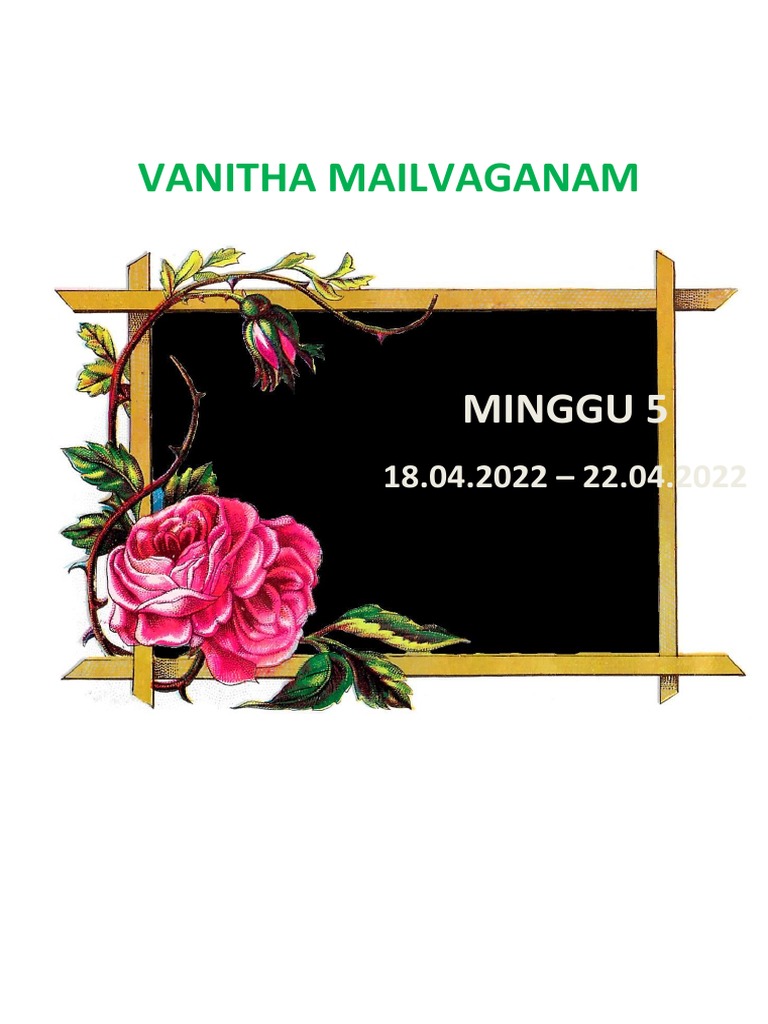 M5 Vanitha Mailvaganam | PDF