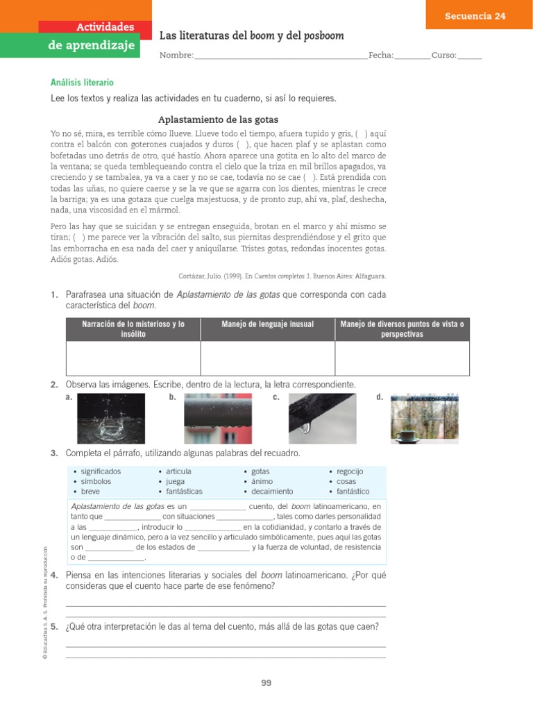 Análisis de "Aplastamiento de las gotas" | PDF