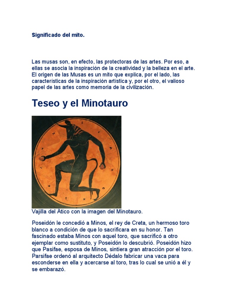 Significado Del Mito | PDF