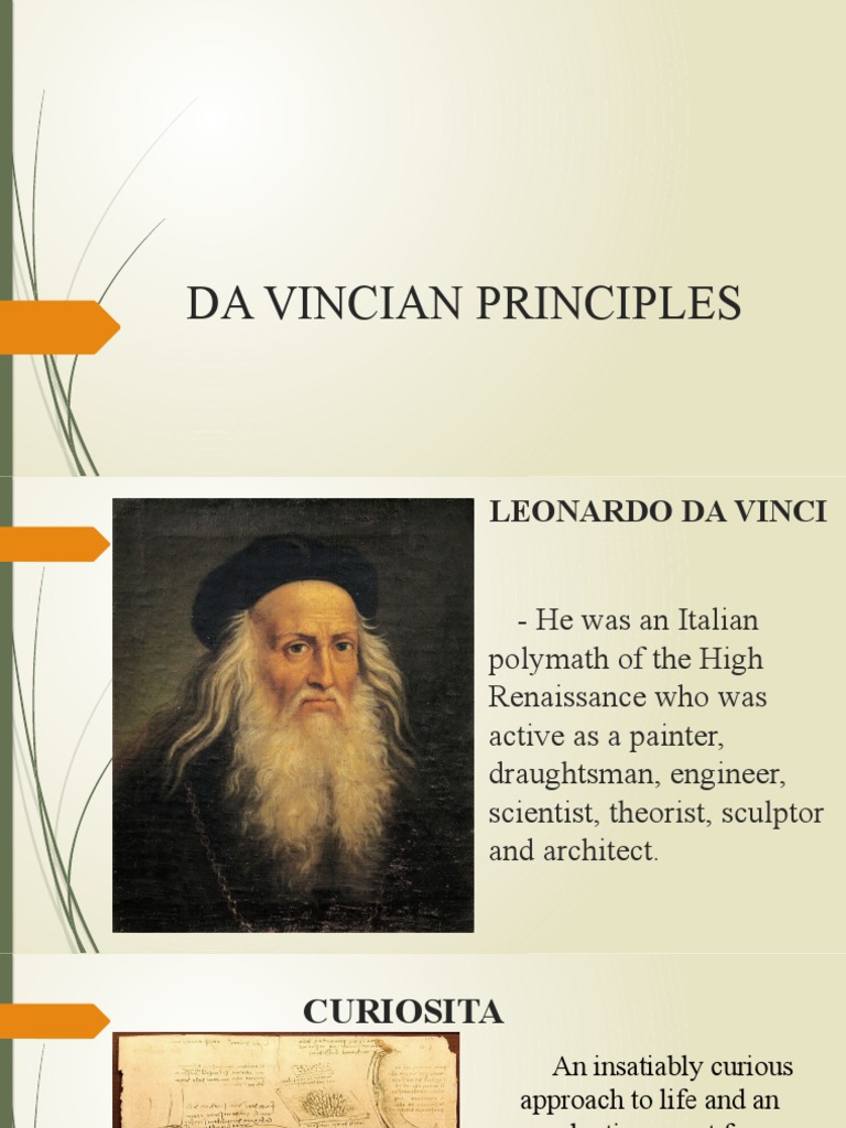 TOPIC 7 DA VINCIAN PRINCIPLES1 | PDF