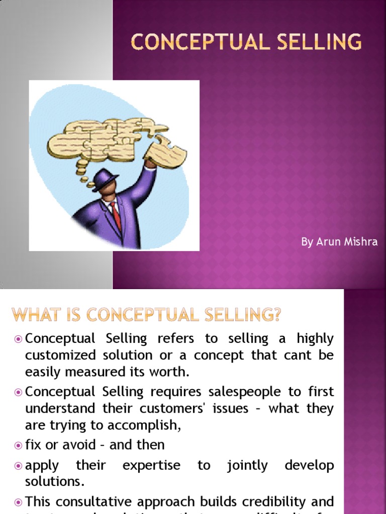 Conceptual Selling | Download Free PDF | Sales | Business