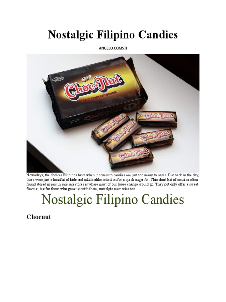 HFHFHFHF | PDF | Chocolate | Candy