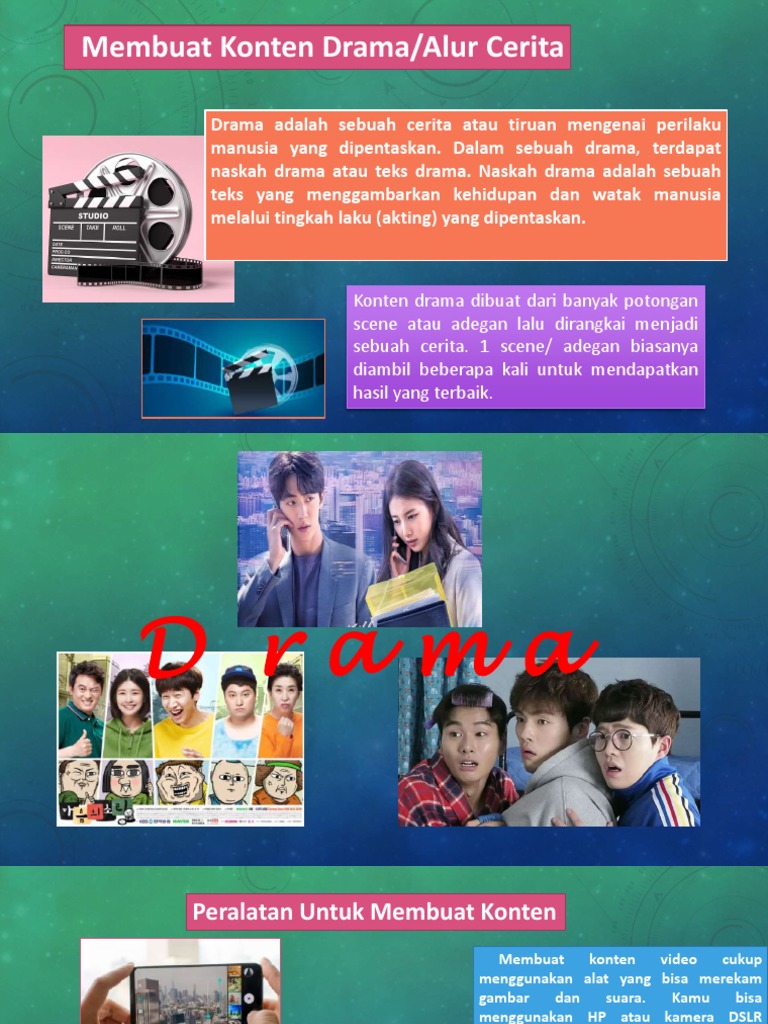 P7 8 Membuat Konten Drama | PDF