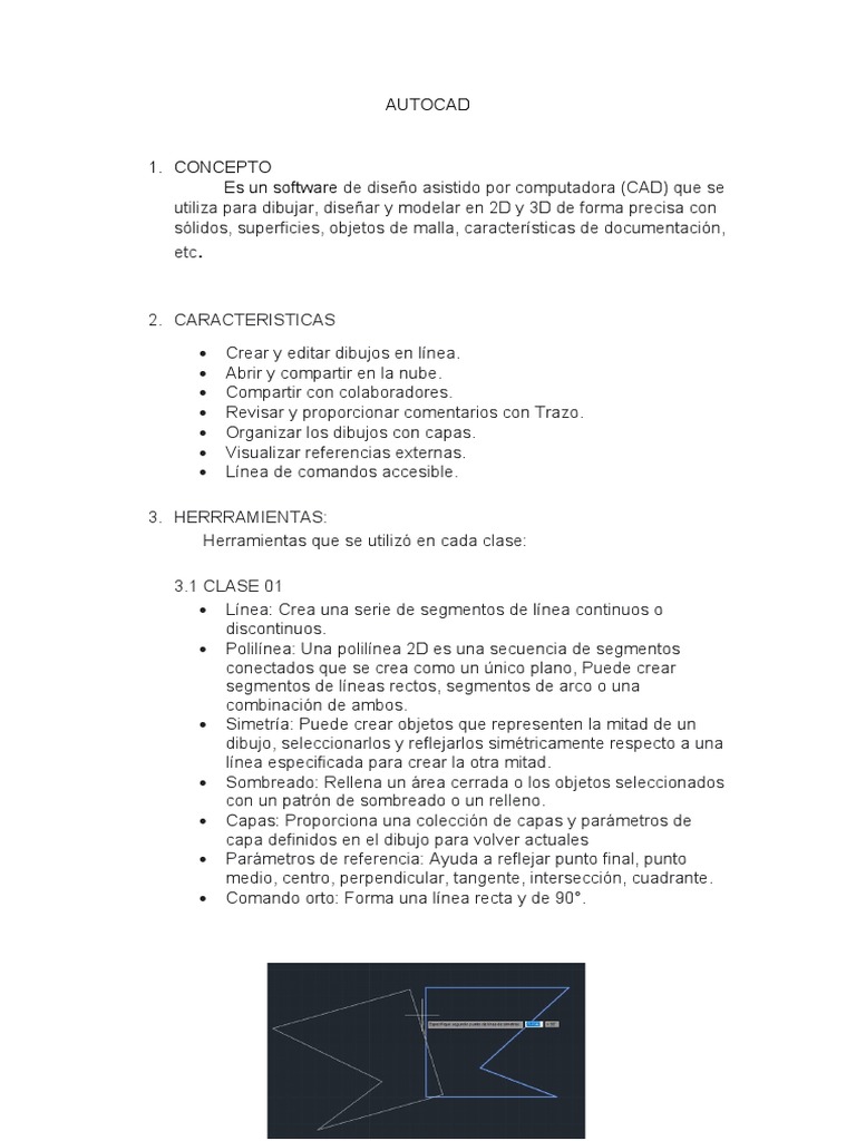 Autocad Trabajo | PDF